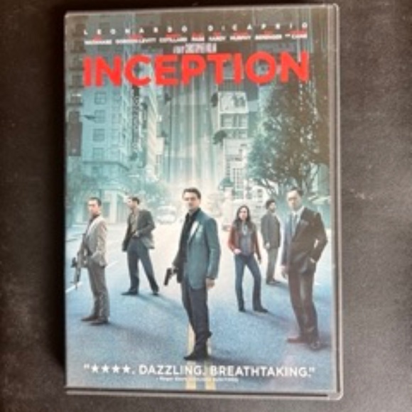 Media | Inception Leonardo Decaprio Dvd 210 | Poshmark